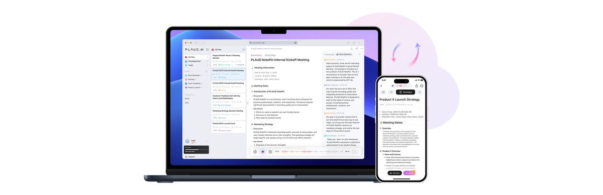 Plaud Intelligence AI Behind Voice Recorder